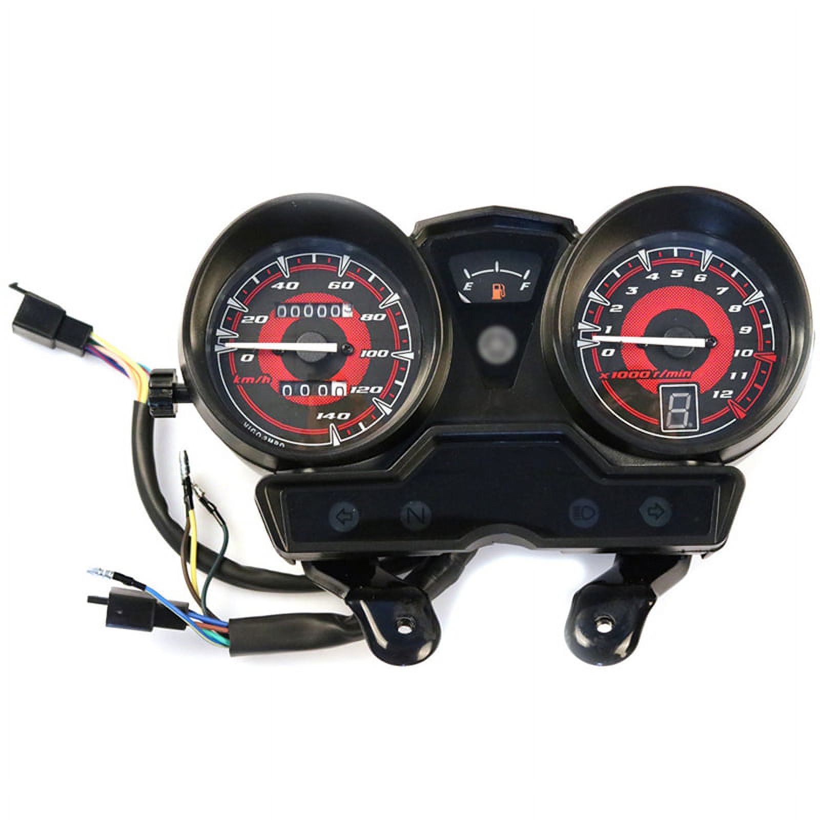 for YBR125 YBR 125 JYM125 Motorcycle Tachometer Speedometer Meter Gauge ...