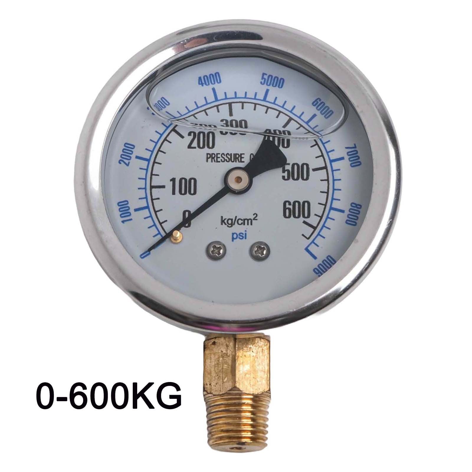 for YN-60 earthquake-resistant pressure gauge oil pressure gauge hydraulic gauge - Walmart.com