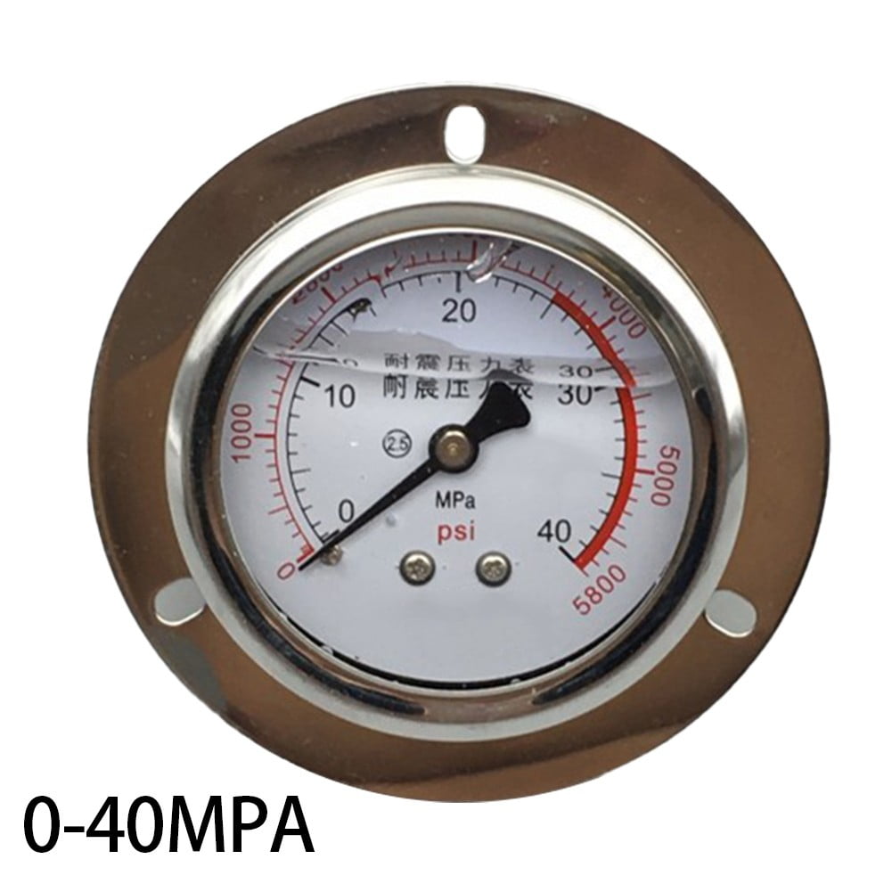 for YN-60ZT axial edge seismic pressure gauge seismic pressure hydraulic gauge - Walmart.com