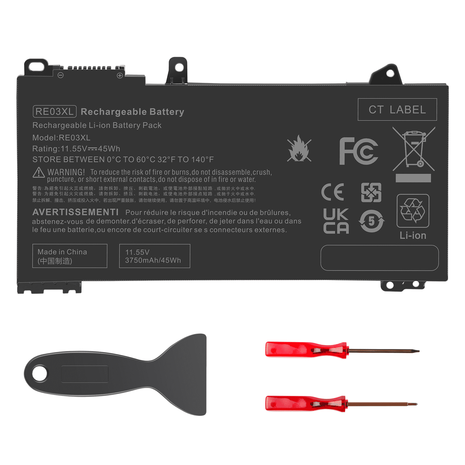 for hp Battery Probook 430 G6,440 G6,450 G6 L32656-005 - Walmart ...