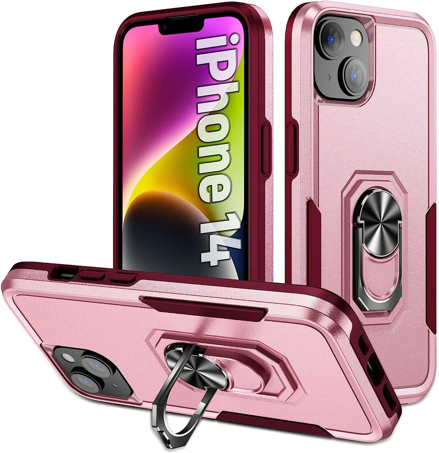 for iPhone 14 Phone Case for iPhone 14 Case [Military Grade Shockproof ...