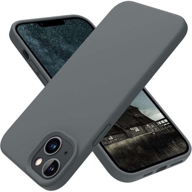 for iPhone 14 Plus Case, Silicone Shockproof Slim Thin Phone Case for ...
