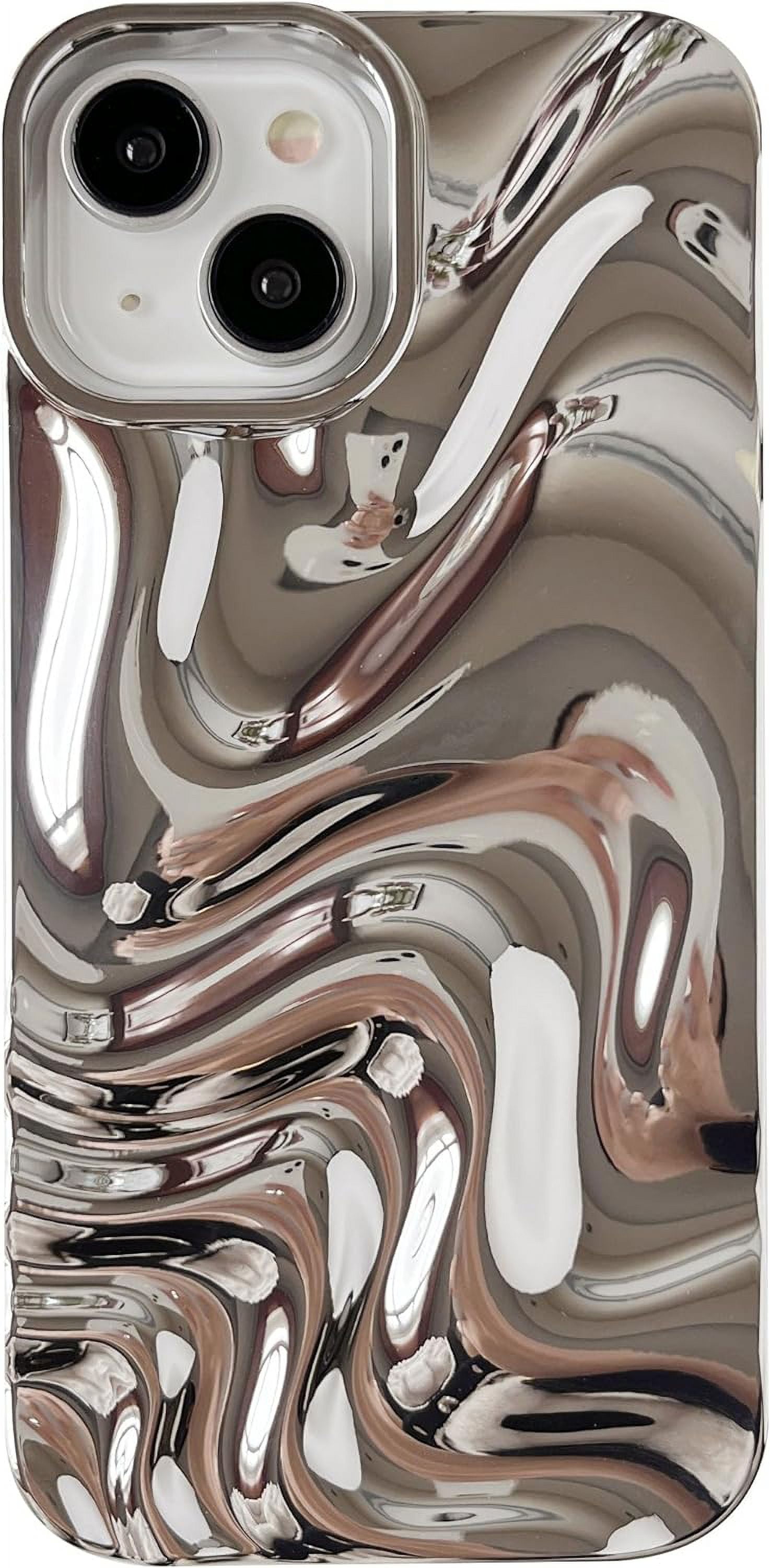 for iPhone 14 Pro Case, Water Ripple Pattern Wave Compatible with ...