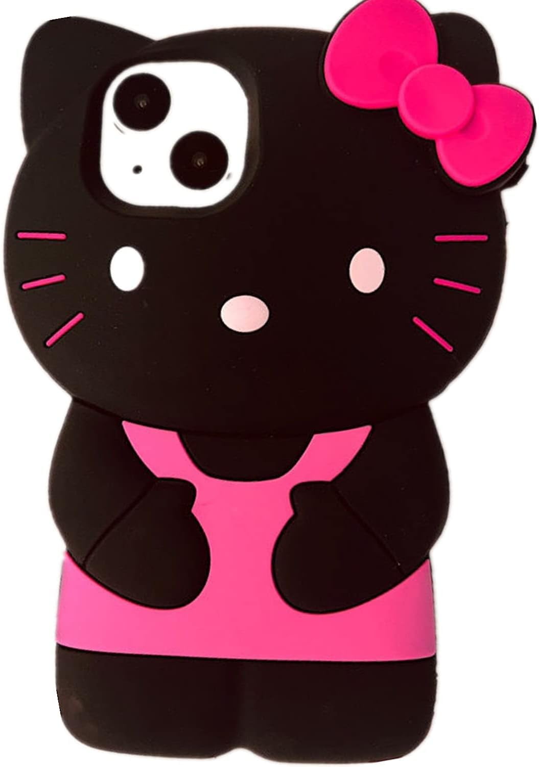 for iPhone 16 Pro Max Kitty Cat 3D Cartoon Phone Case for iPhone 14 13 ...