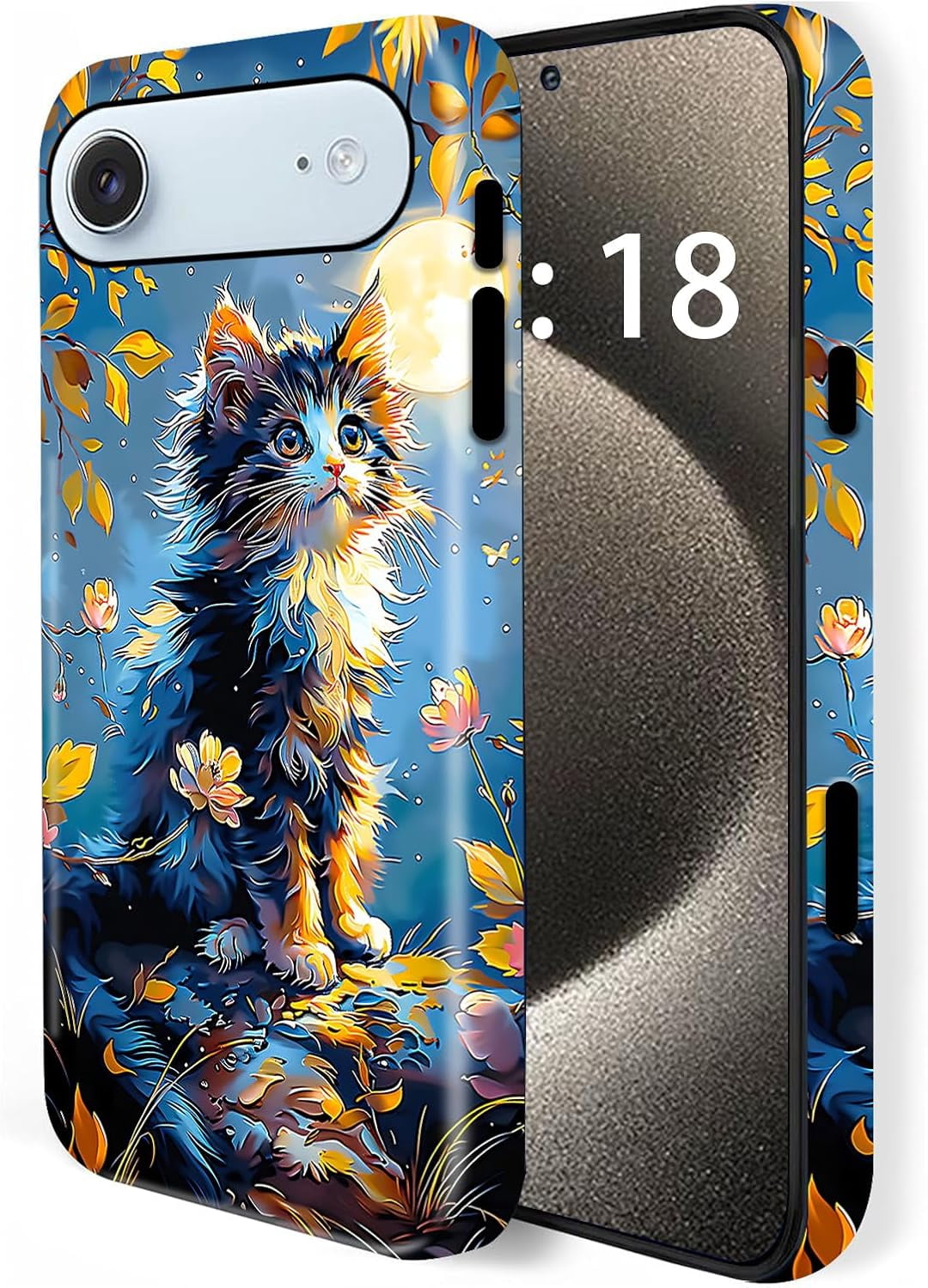for iPhone 17 Air Case,Hard PC Heavy Lightweight Shockproof Protective ...