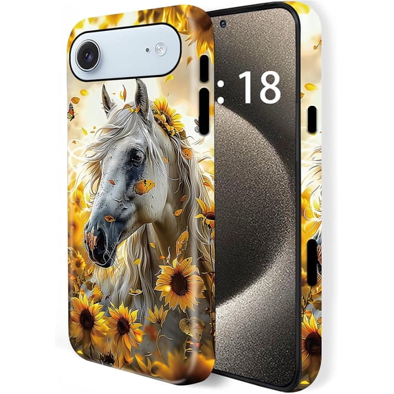 for iPhone 17 Air Case,Hard PC Heavy Lightweight Shockproof Protective ...