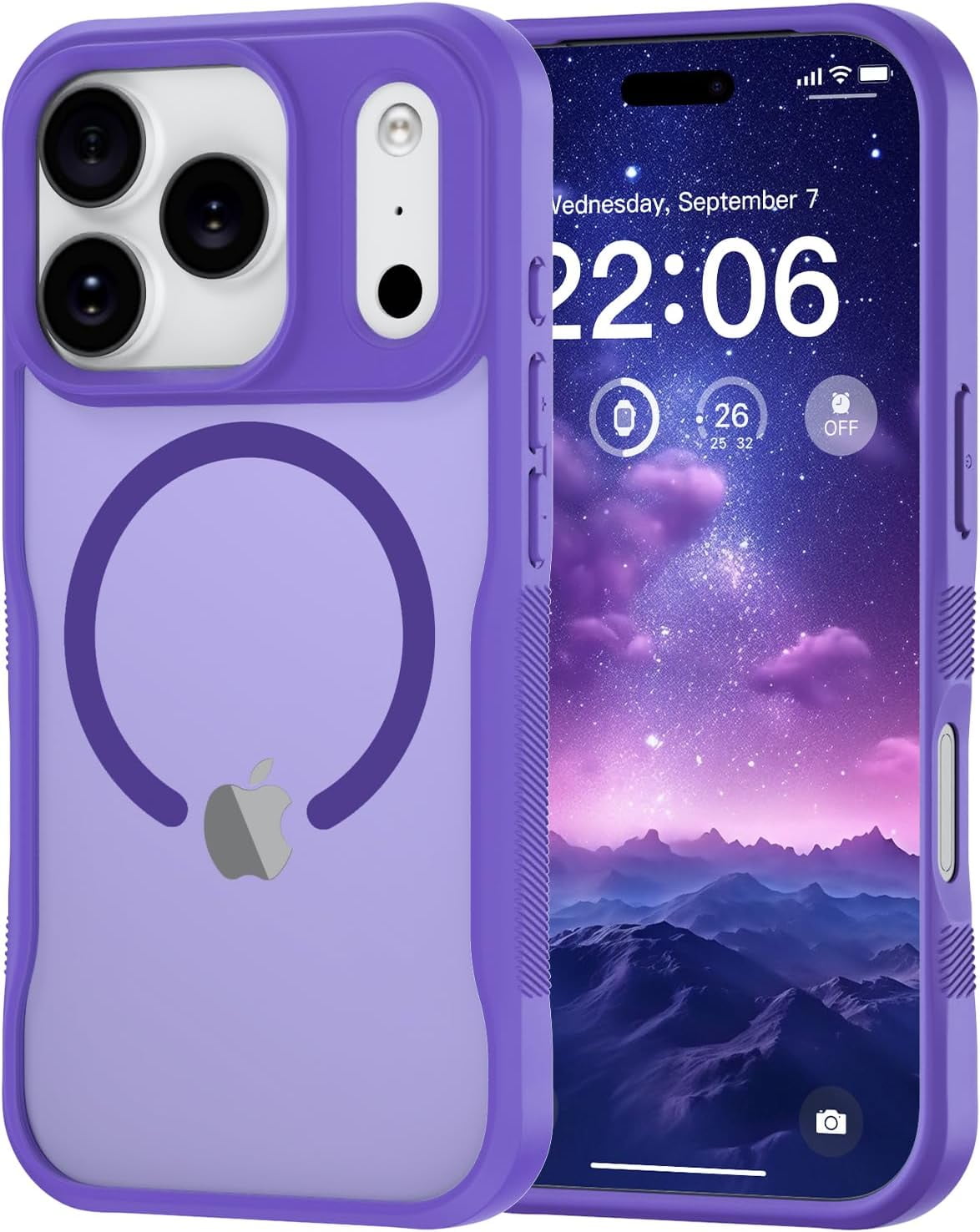 for iPhone 17 Pro Case, Compatible with MagSafe, Translucent Matte ...