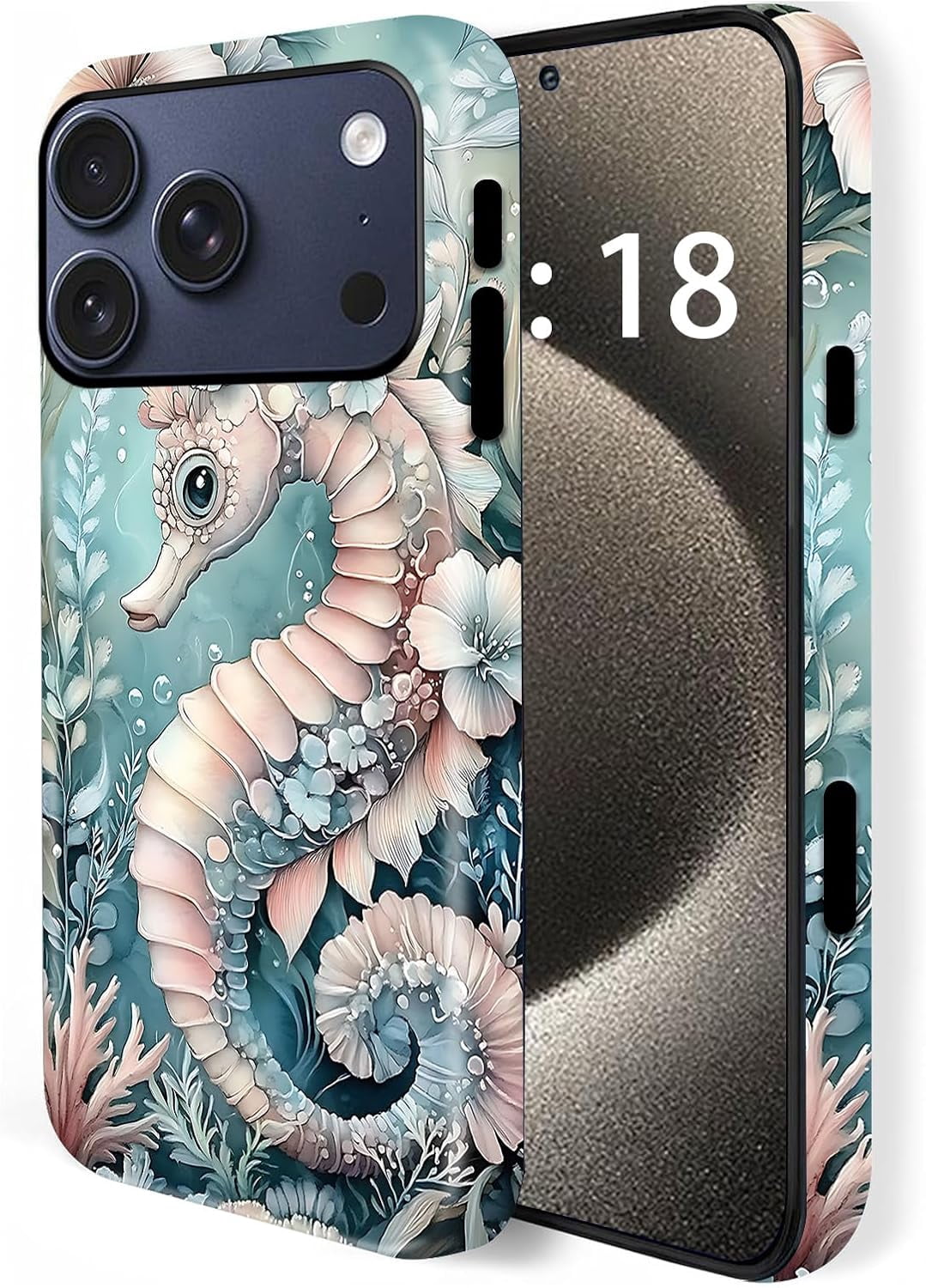 for iPhone 17 Pro Case,Hard PC Heavy Lightweight Shockproof Protective ...