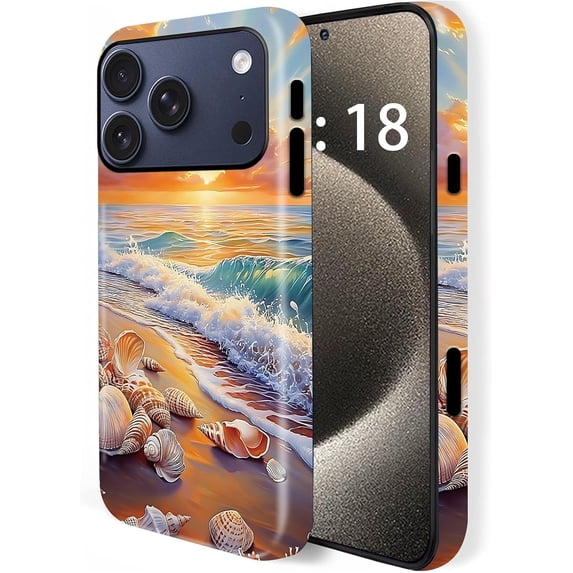 for iPhone 17 Pro Case,Hard PC Heavy Lightweight Shockproof Protective ...