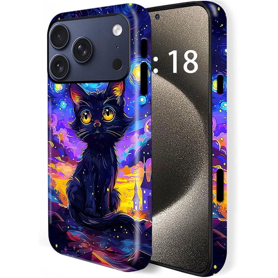 for iPhone 17 Pro Case,Hard PC Heavy Lightweight Shockproof Protective ...