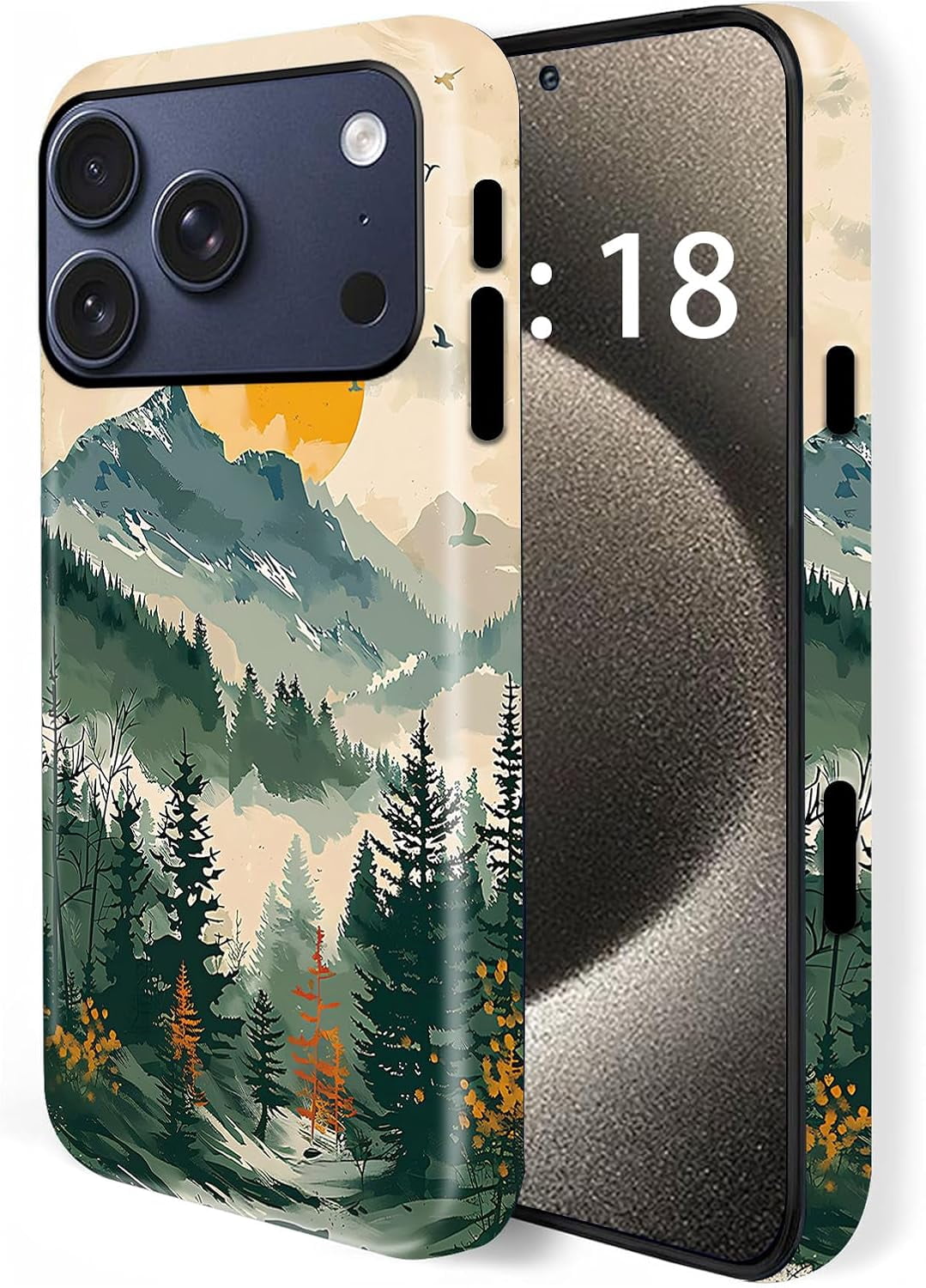 for iPhone 17 Pro Case,Hard PC Heavy Lightweight Shockproof Protective ...
