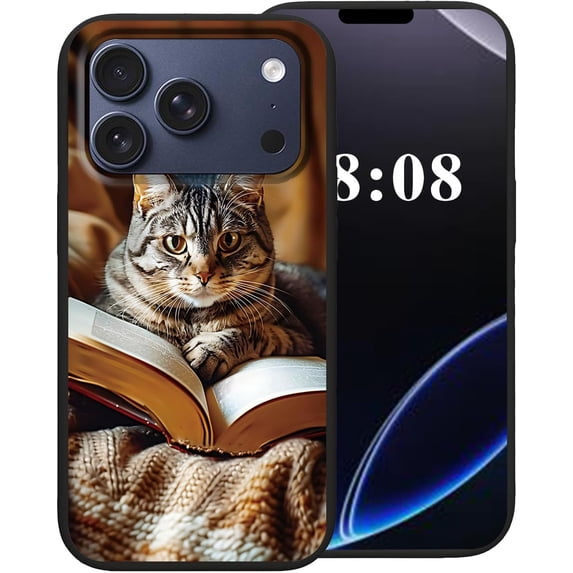 for iPhone 17 Pro Max Case,Black TPU Soft Silicone Shockproof ...