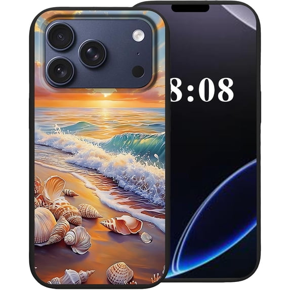 for iPhone 17 Pro Max Case,Black TPU Soft Silicone Shockproof ...
