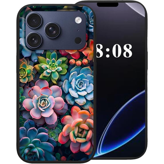 for iPhone 17 Pro Max Case,Black TPU Soft Silicone Shockproof ...