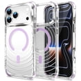 for iPhone 17 Pro Max Case Clear, [Not Yellowing] [Military-Grade Drop ...