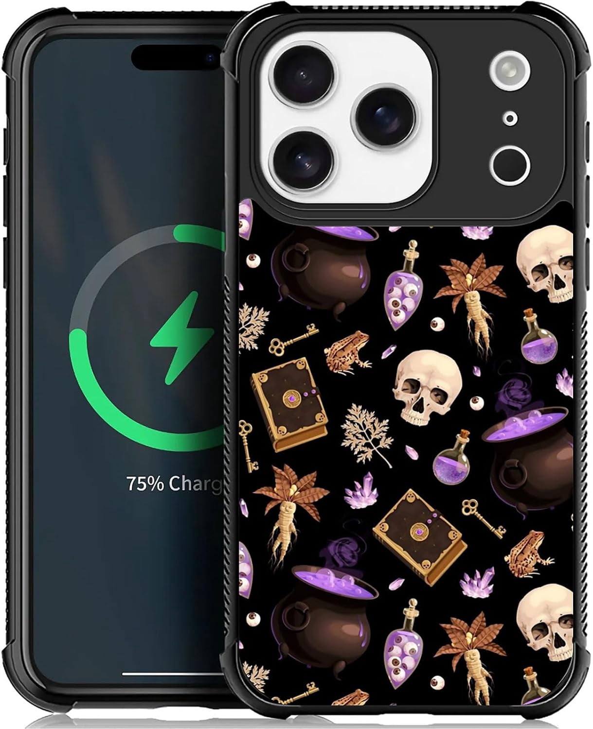 for iPhone 17 Pro Max Case, Designed with A Sturdy and Durable Black ...