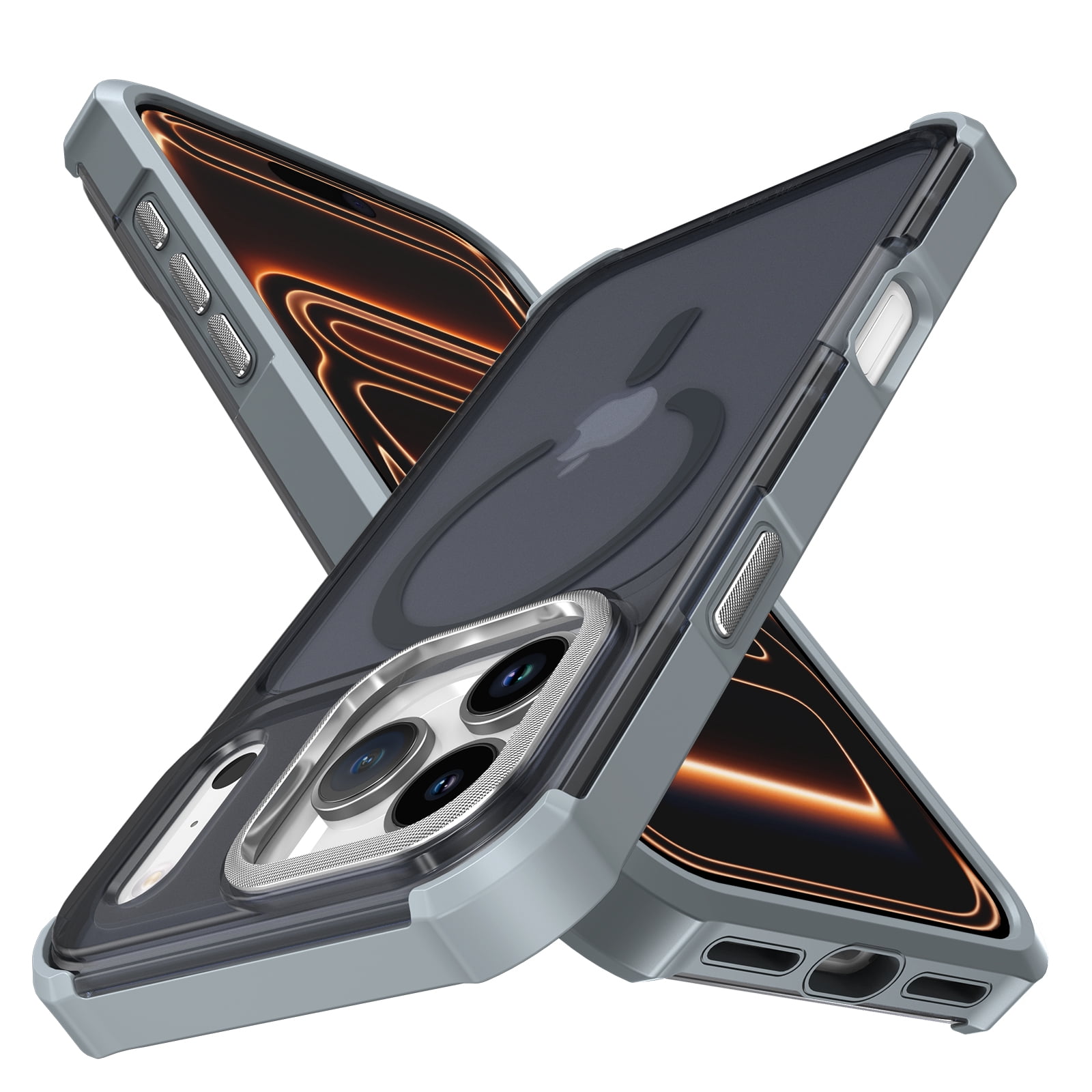 for iPhone 18 Pro Stylish Case, Compatible with Magsafe Translucent ...
