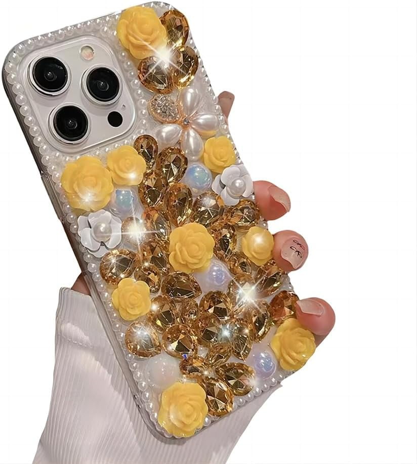 for iPhone Case,Luxury Crystal Diamend Rhinestone Glitter Sparkle ...