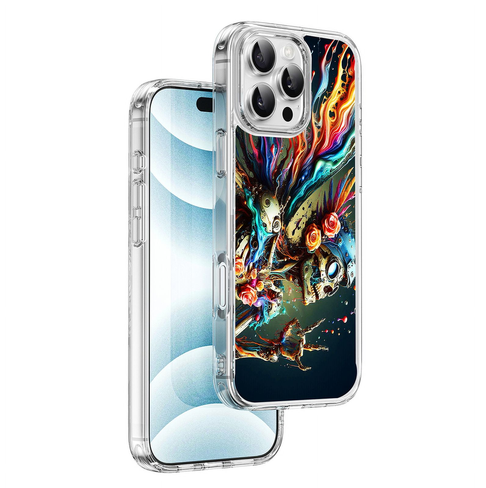 oii Protective Gel Phone Case for iphone 13 Mini Intelligent Characters ...