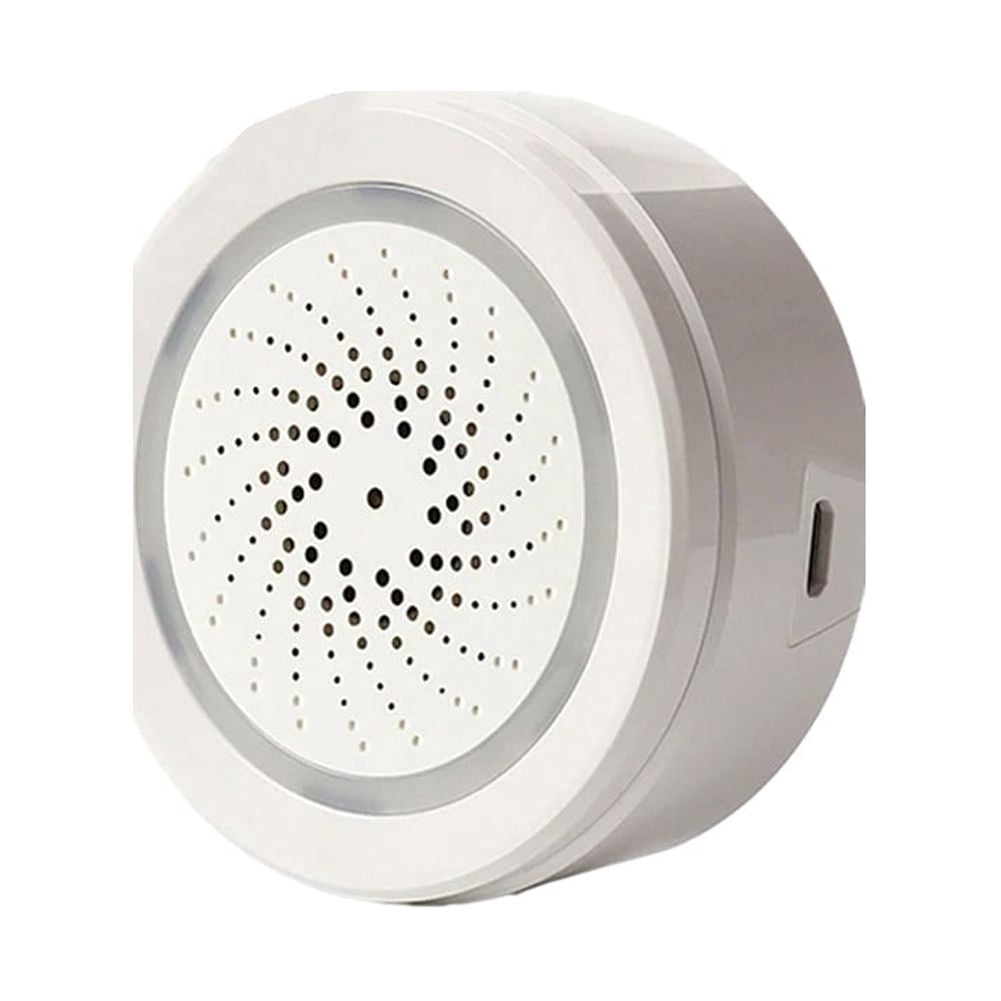 forTuya WiFi Alarm Siren 100dB with Temperature and Humidity Sensor ...