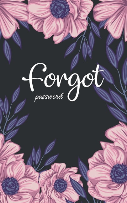 forgot password: A great book to keep all confidential info handy for ...