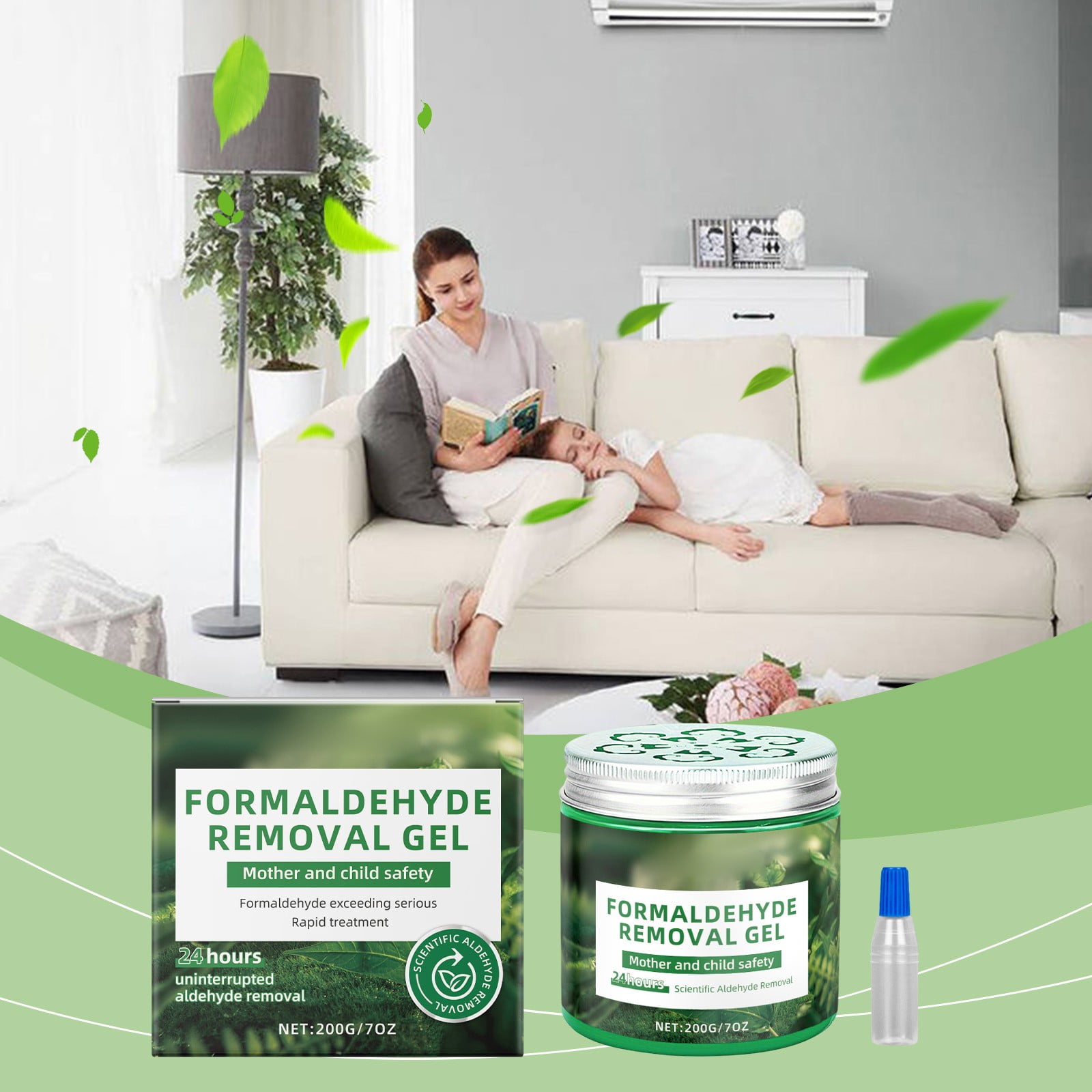 formaldehyde Scavenger & Air Purification Gel & Natural Ingredients ...