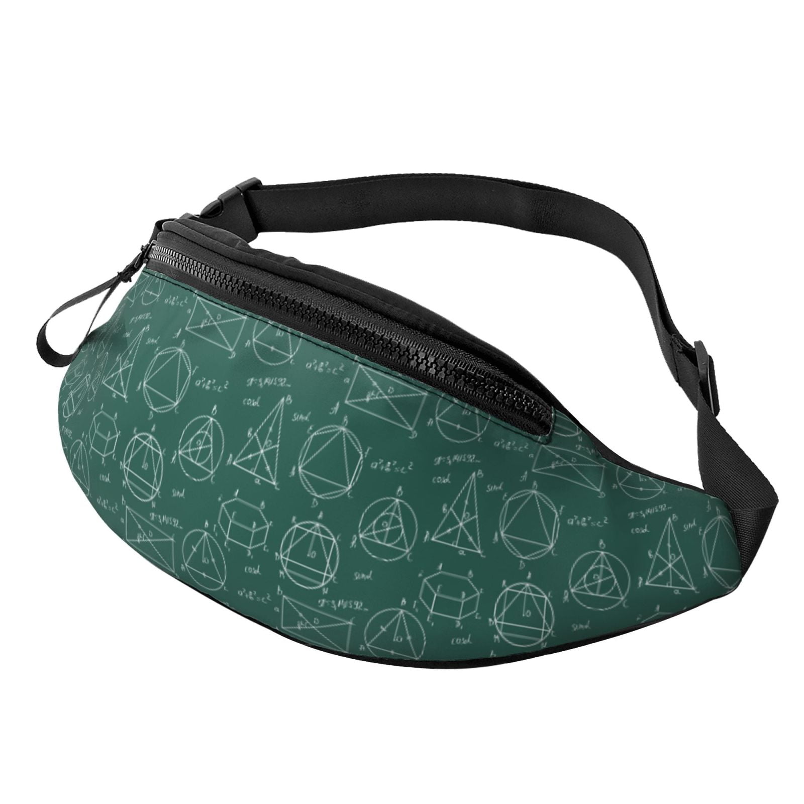 formula Math Print Fanny Packs Waist Bag Crossbody Bags for Women Men ...