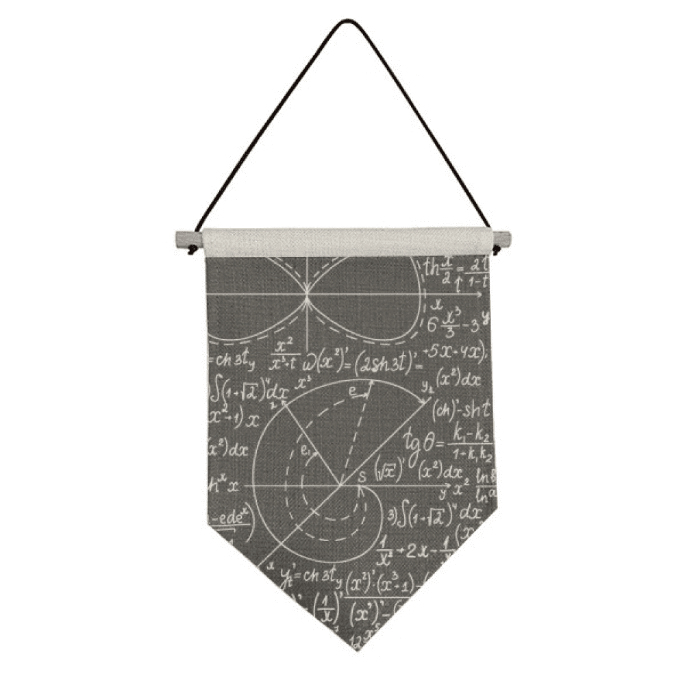 formulas science calculus Canvas Flag Hanging Wall Art Decor Banner ...