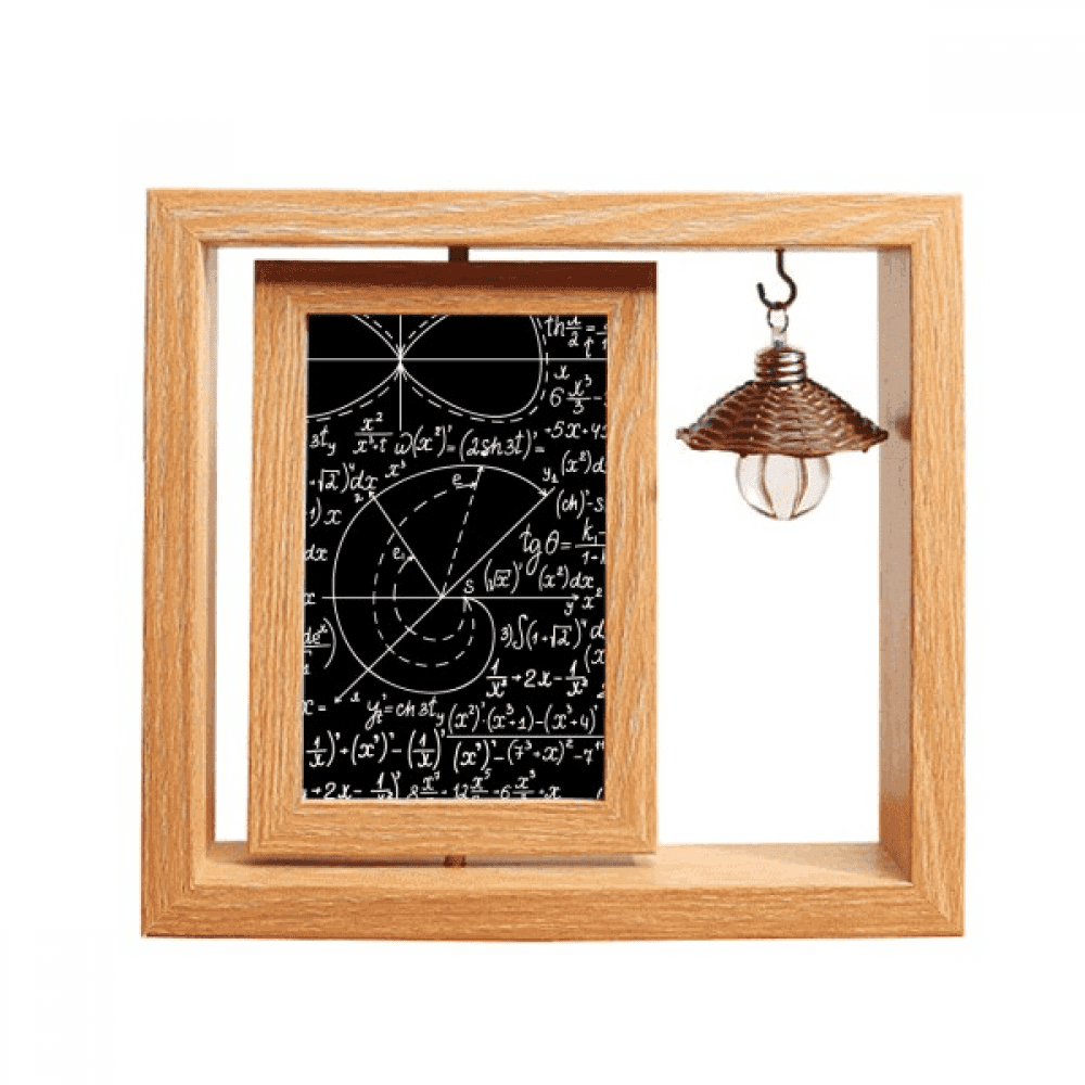 formulas science calculus Wooden Rotating Picture Photo Frame 4x6 ...