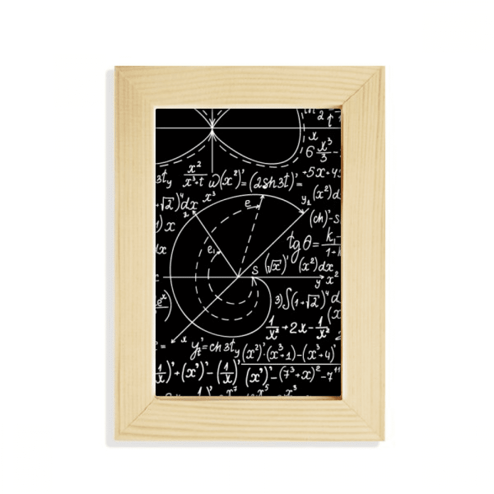 formulas science calculus desktop display photo frame picture art ...