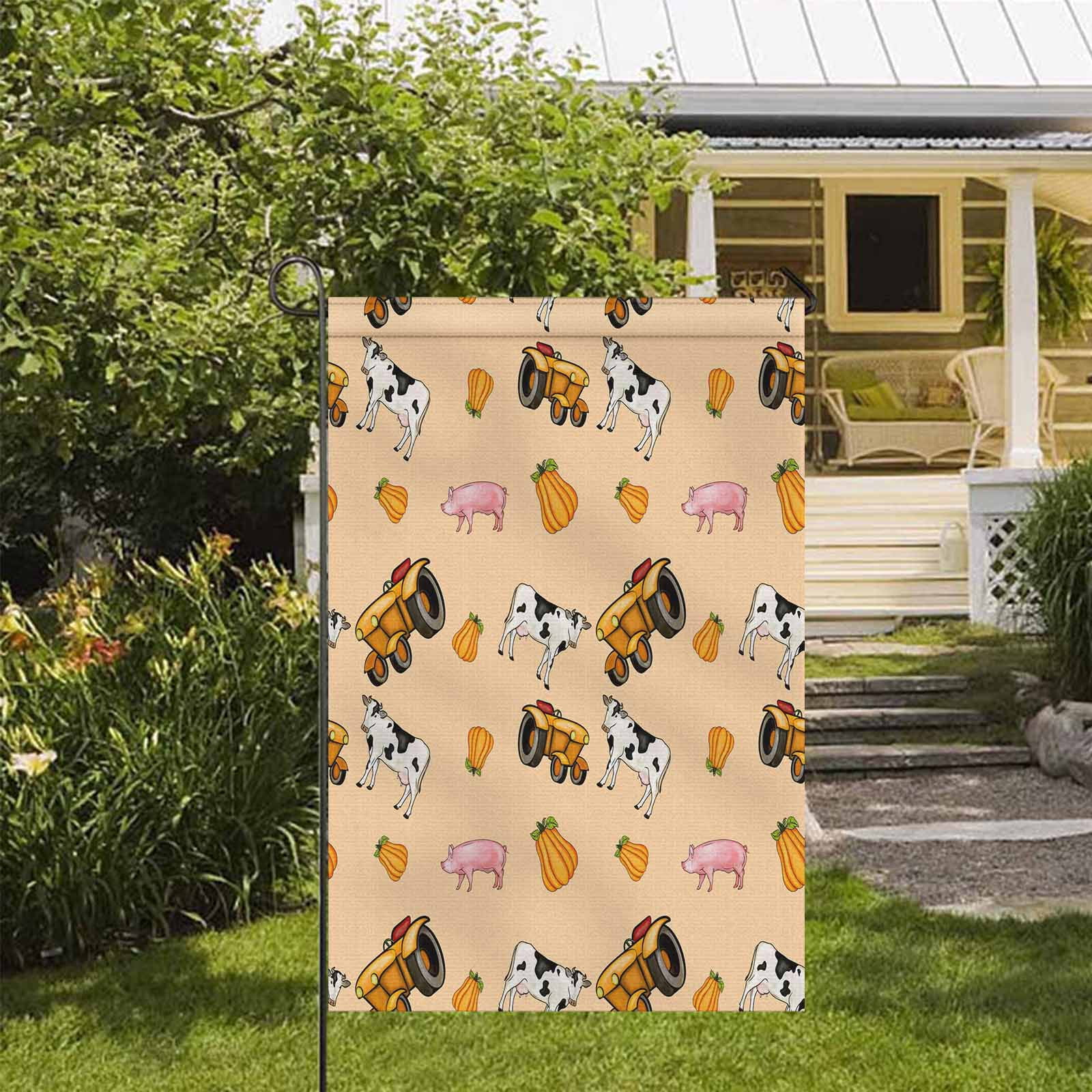 four Seasons Garden Flag 12x18, Farmhouse Small Garden Yard Flags for ...