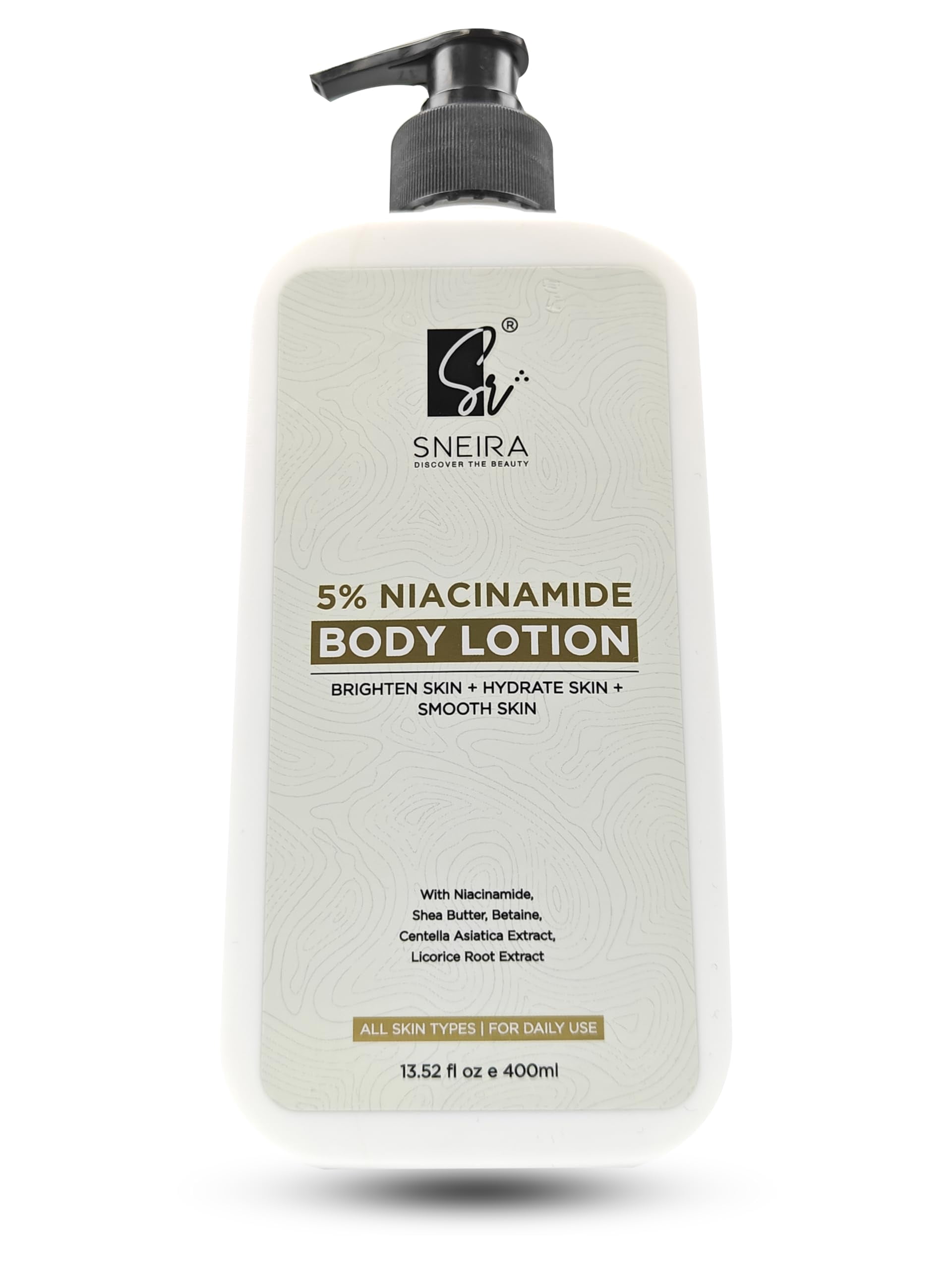 fourthline 5% NIACINAMIDE Body Lotion 400 ml With Shea Butter, Centella ...