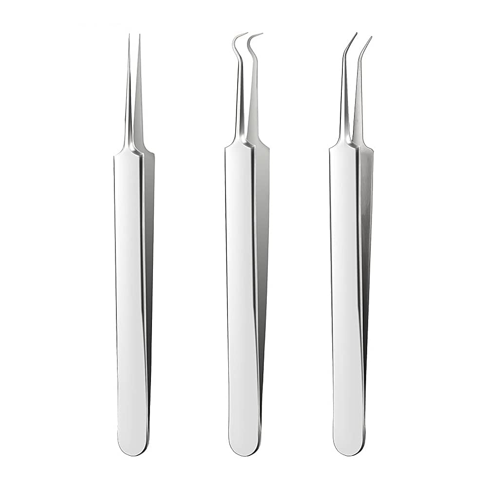 fourthline Blackhead Remover Kit - 3pcs Comedone Pimple Extractor Tool ...