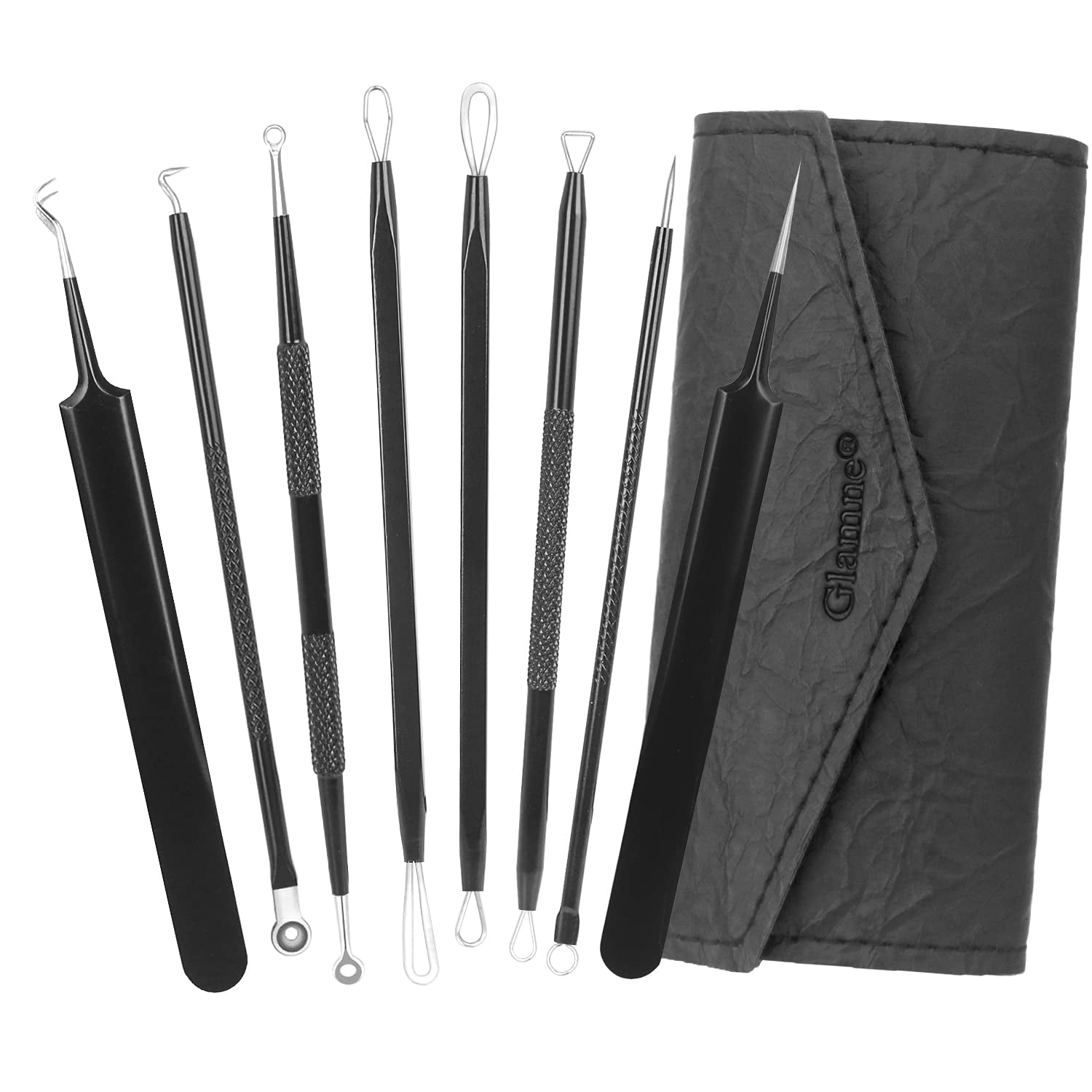 fourthline Blackhead Remover Pimple Popper Kit Acne Comedone Extractor ...