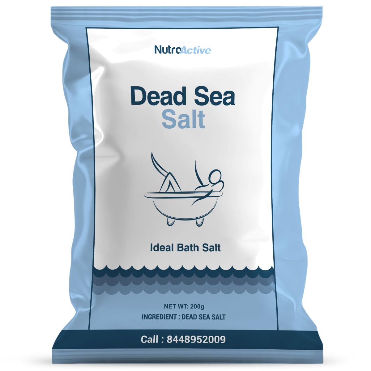 fourthline Dead Sea Salt - 200 gm - Walmart.com