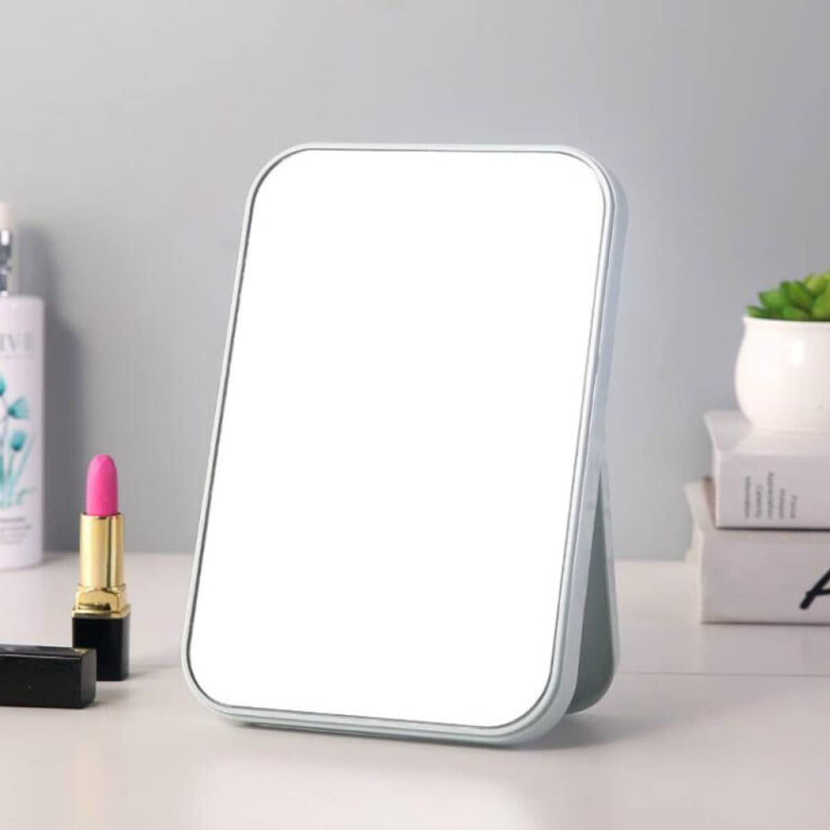 fourthline Desktop Makeup Mirror,Foldable Mirror Simple Portable ...