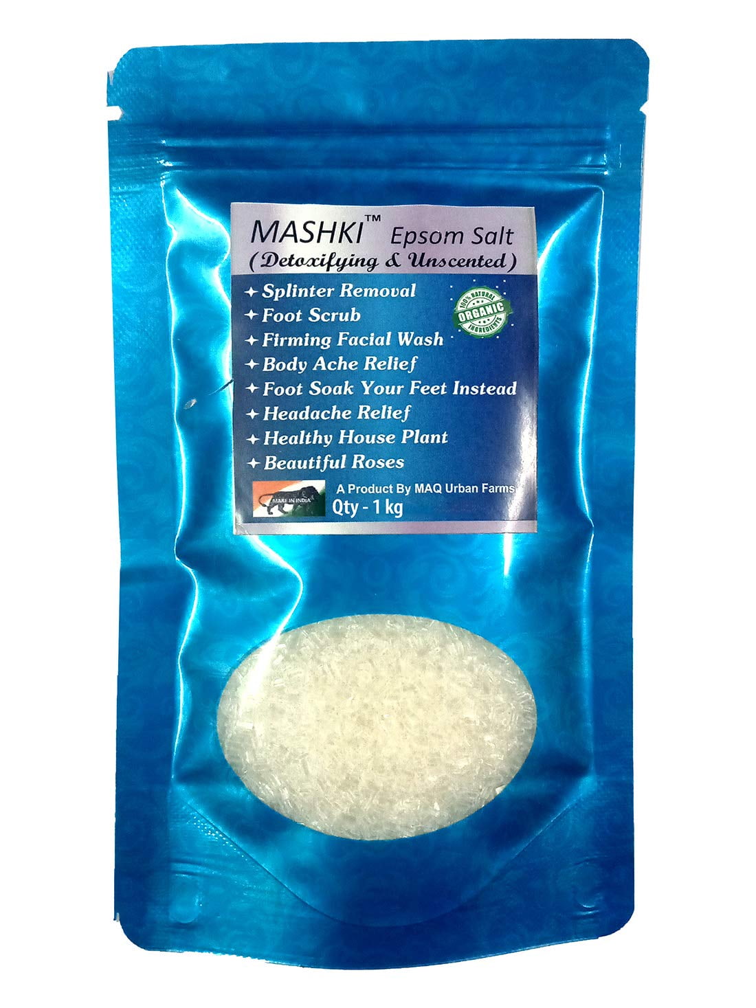 fourthline EPSOM BATH SALT best used for acne, facial wounds, sore ...