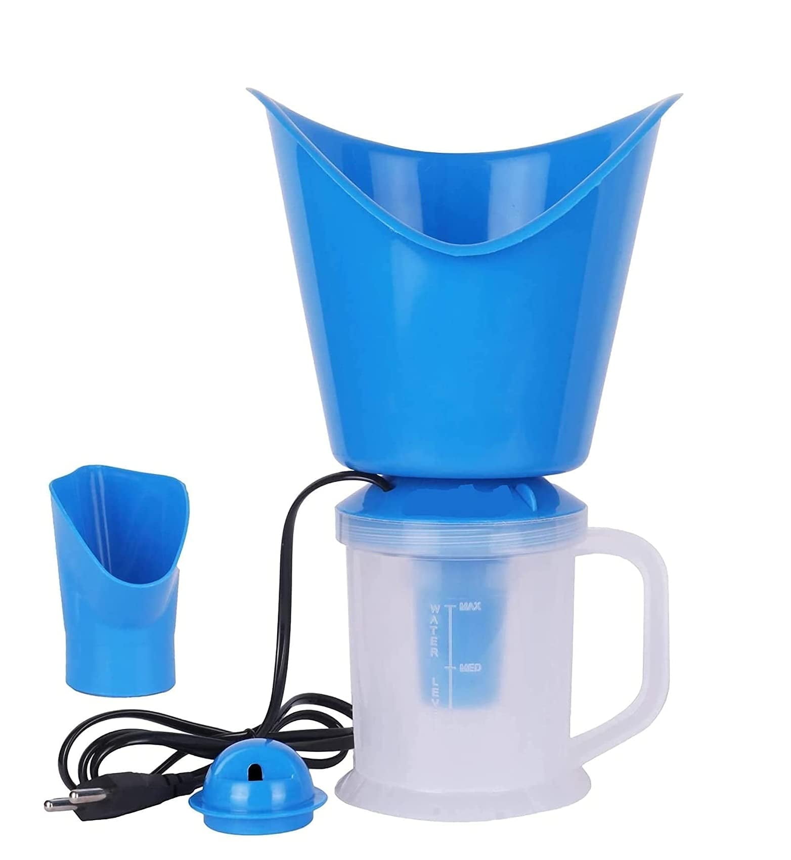 fourthline Face Spa, Nose,and Cough Steamer 3 in 1 Plastic Steam ...