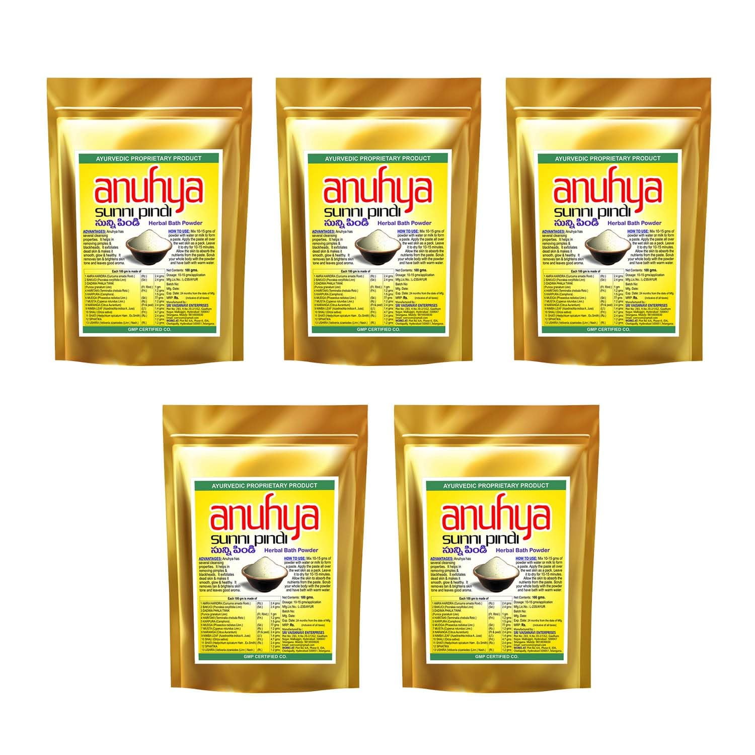 fourthline Herbal Bath Natural Sunnipindi Powder, Nalangu Maavu Bath ...