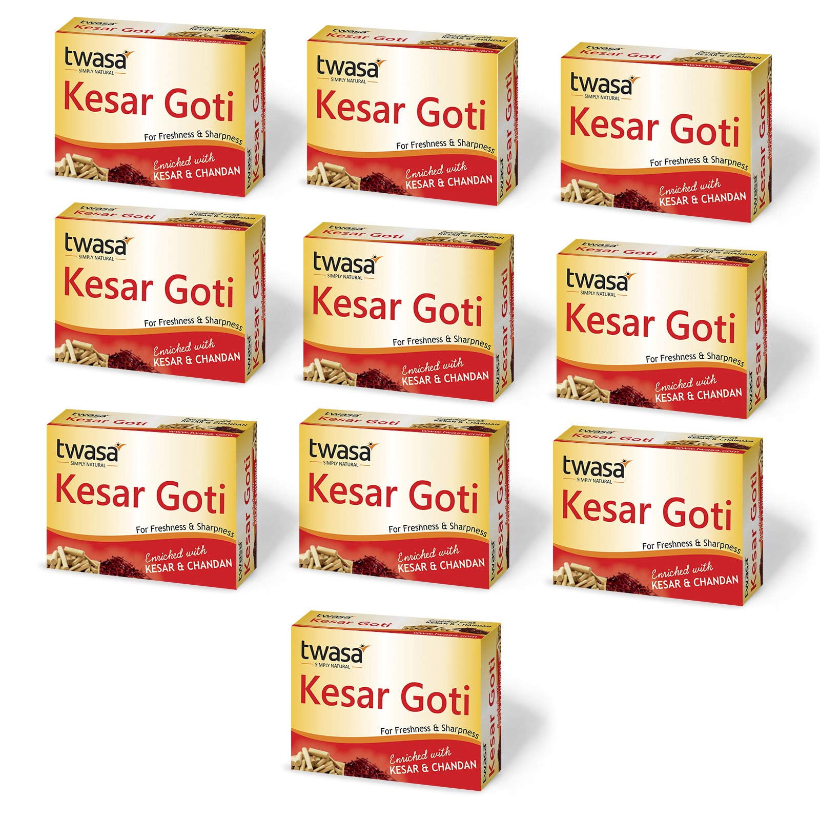 fourthline Kesar Goti Chandan Facial Bar Herbal Soap 25g For Freshness ...