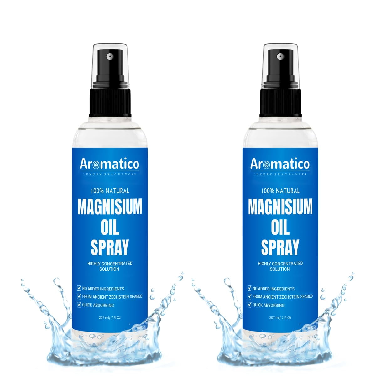 fourthline Magnesium Oil Spray Relieves Muscles & Joints, Promotes ...