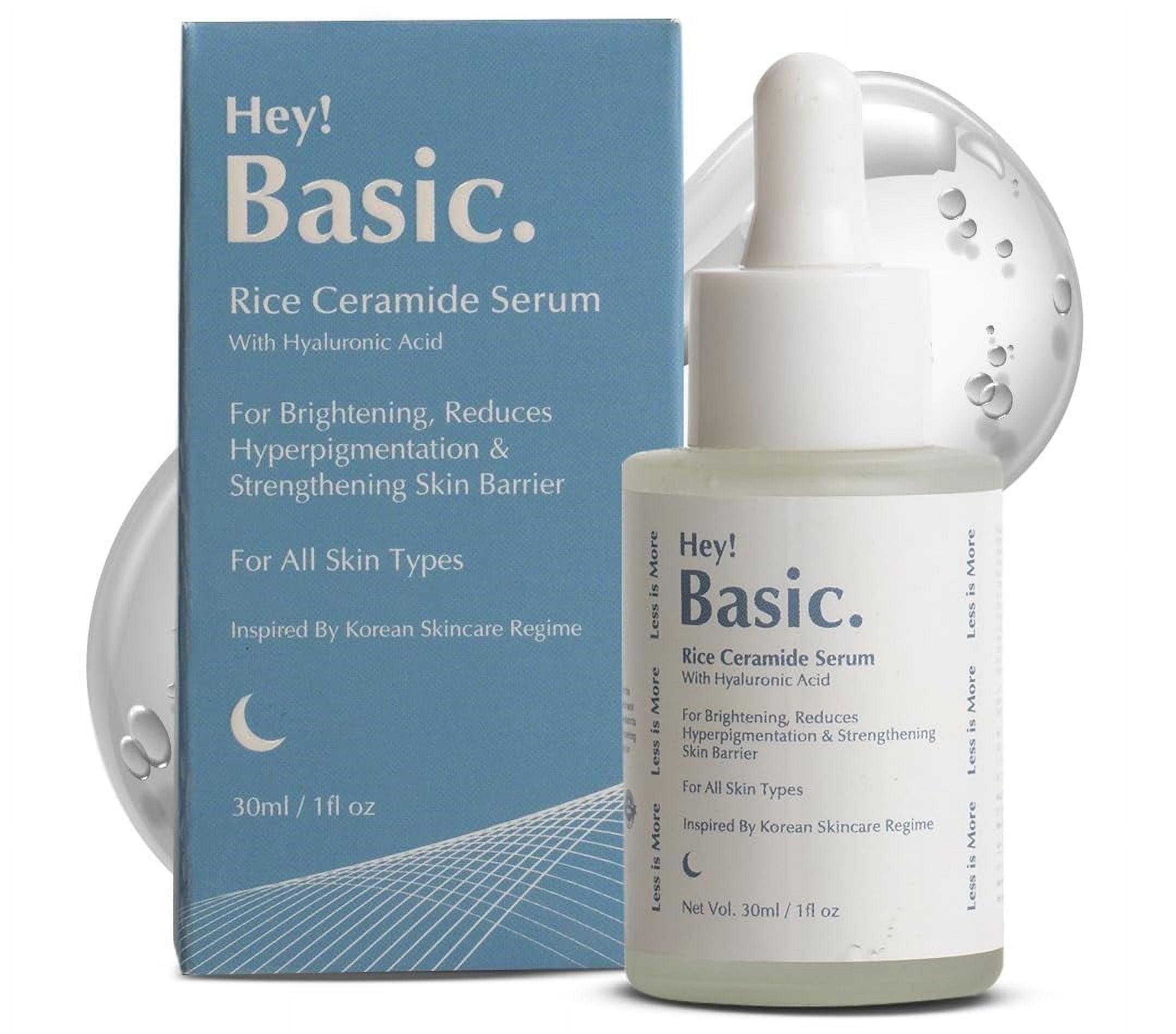 fourthline Rice Ceramide Moisturizing Serum with Hyaluronic Acid for ...