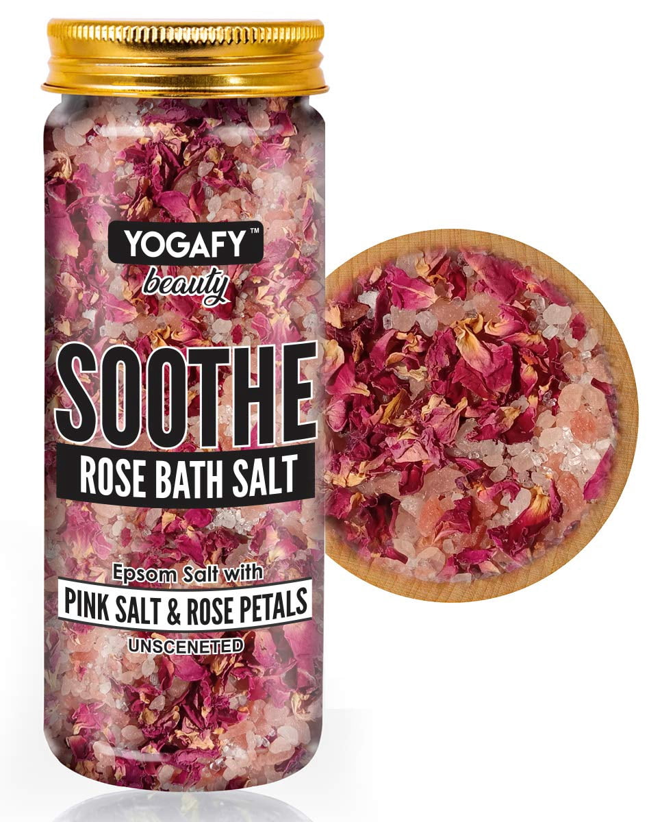 fourthline Soothe Rose Epsom Salt Crystals for Bath With Epsom Salt ...