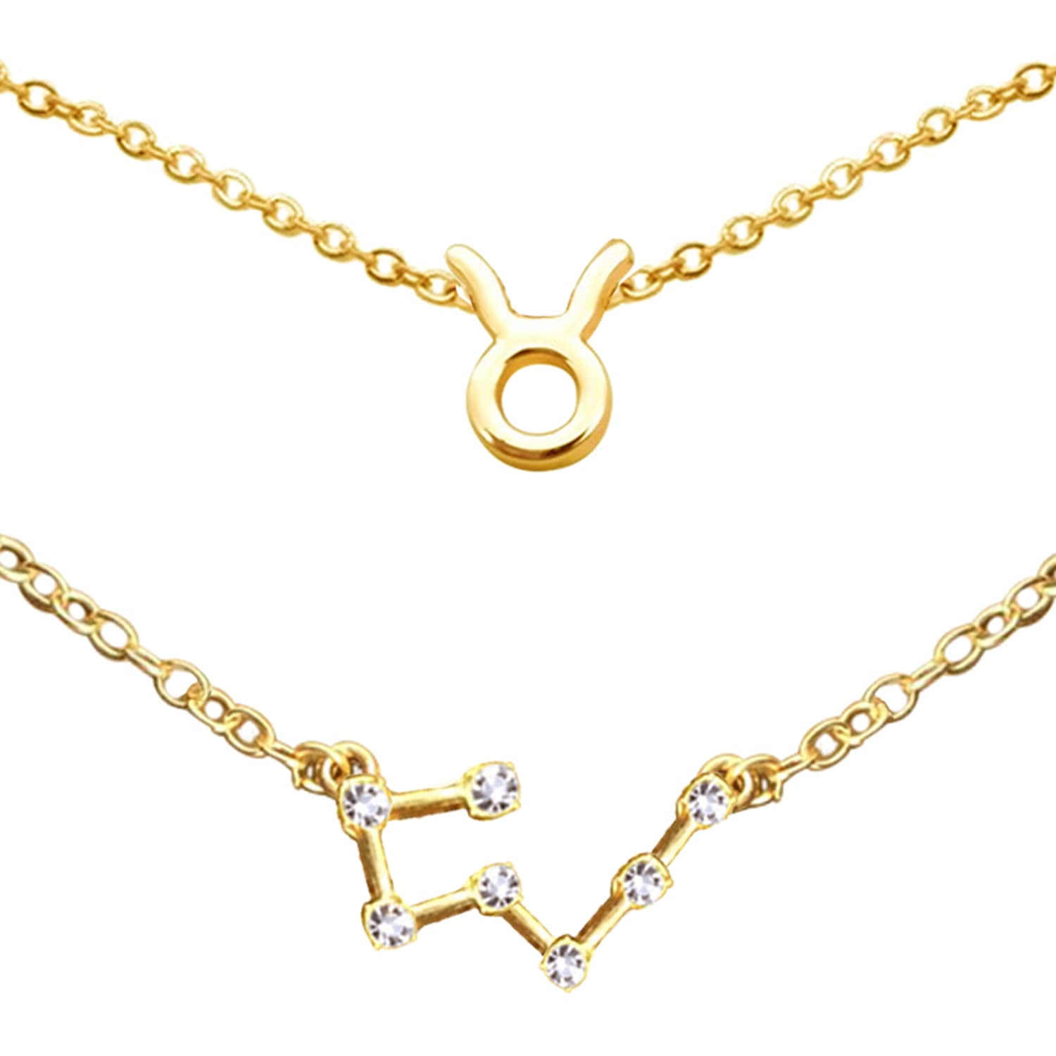 fourthline Taurus Horoscope Zodiac Sign Pendant Necklace & Bracelet ...