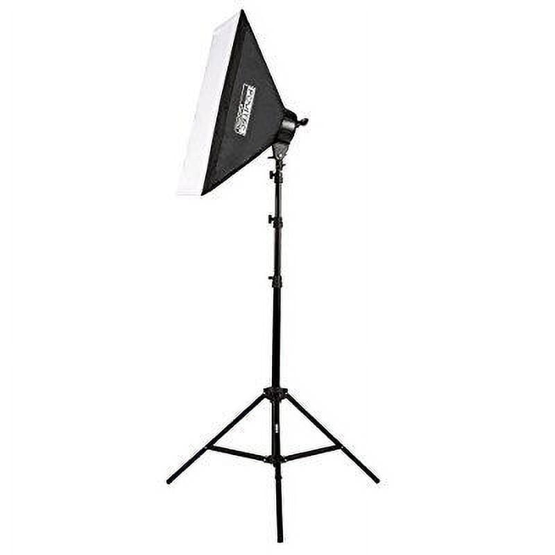 fovitec studiopro - 1x 20 x 28 softbox lighting kit w/ 1000 w total ...