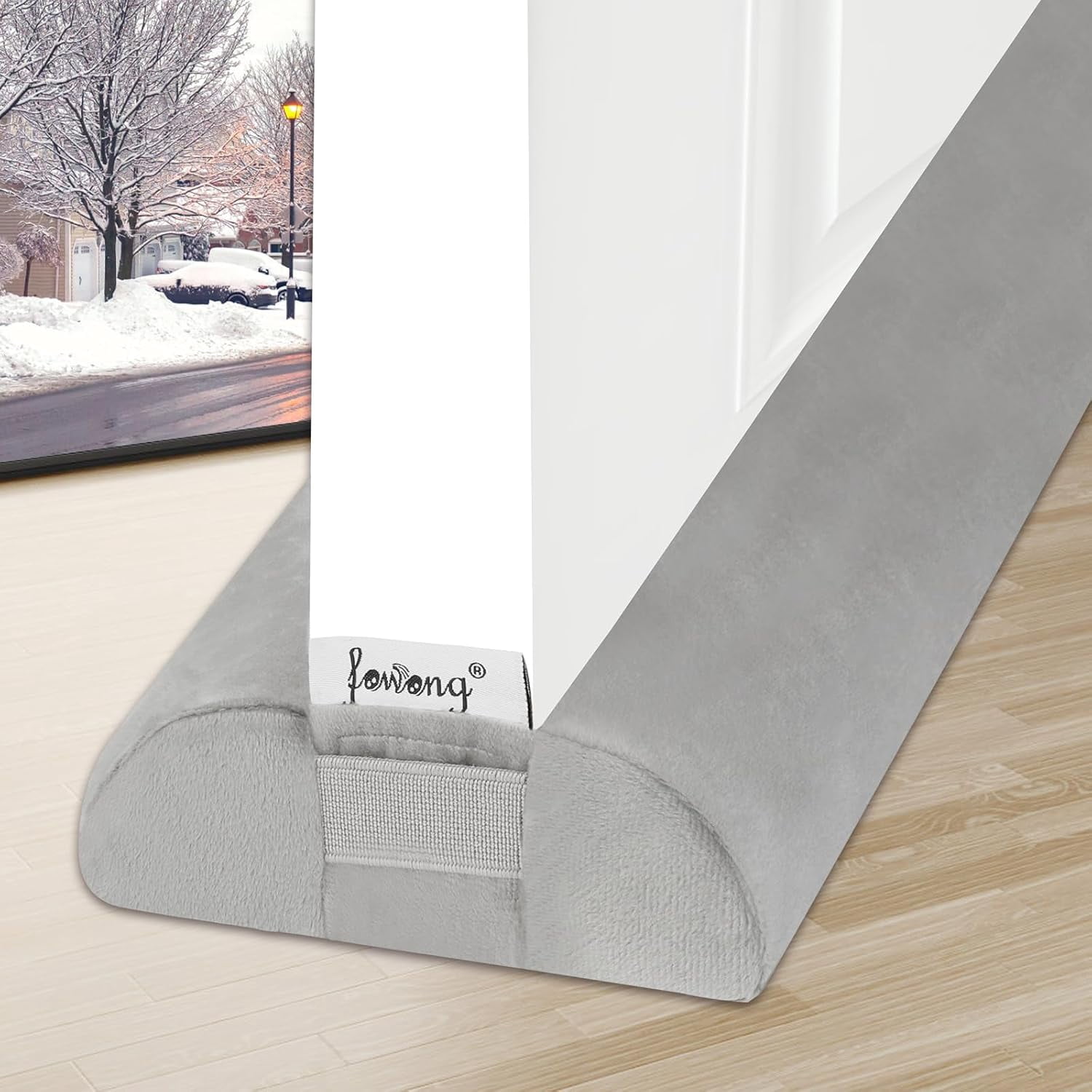 fowong Double Side Draft Stopper 36inch Noise Blocker for Bottom of ...