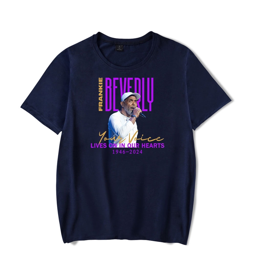 frankie beverly merch rapper tshirt crewneck short sleeve tshirt men ...