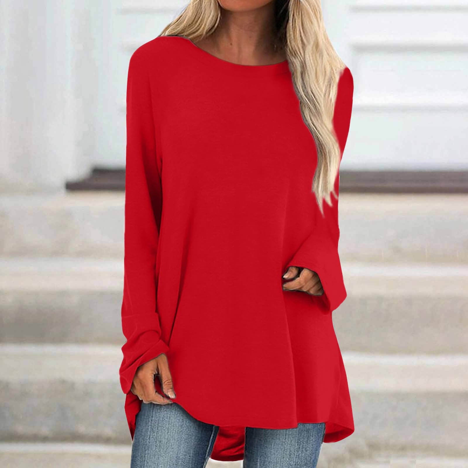 frariair Athleisure Inspired Long Sleeve Top Featuring Relaxed Fit ...