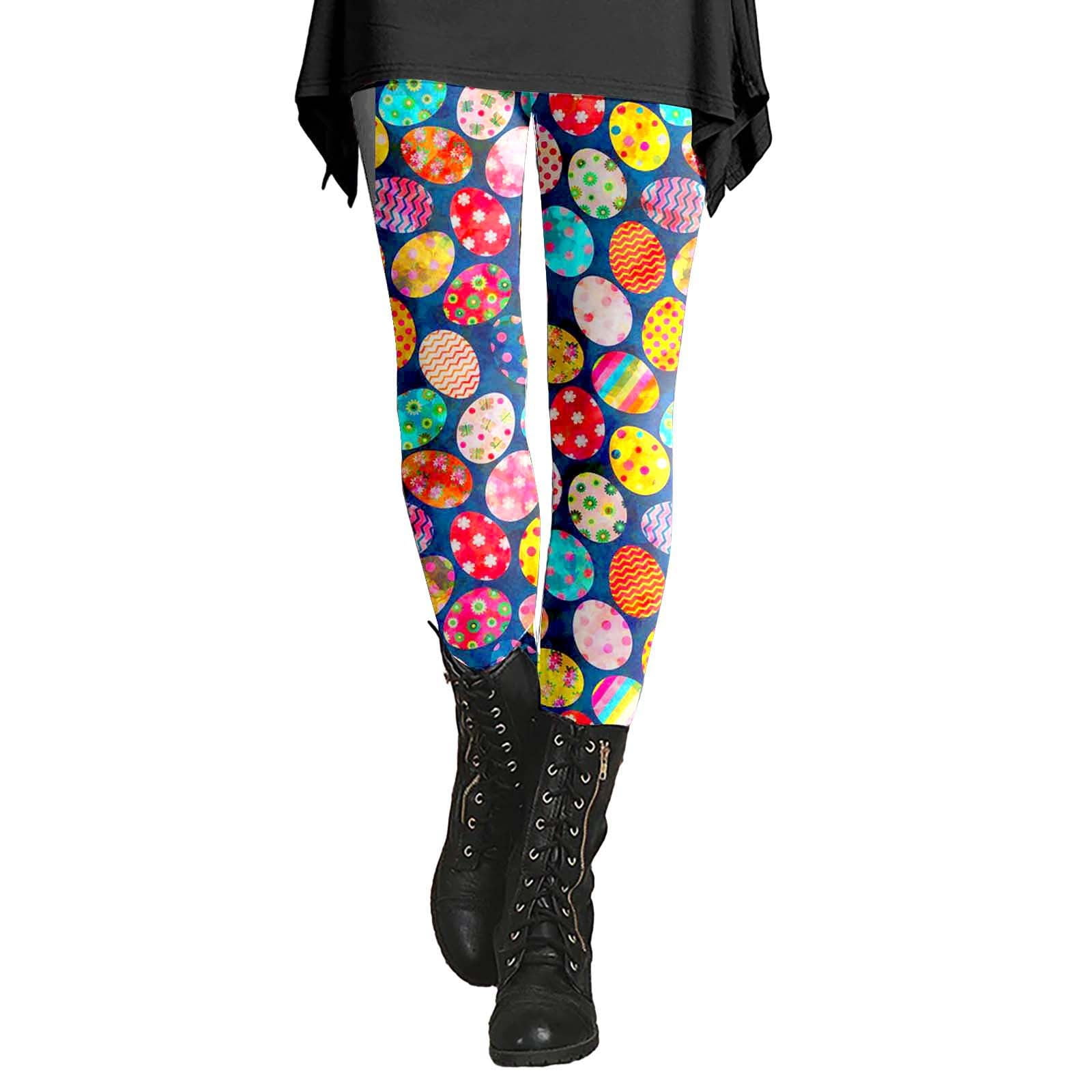 frariair Easter Leggings for Women High Waisted Tummy Control Bunny ...