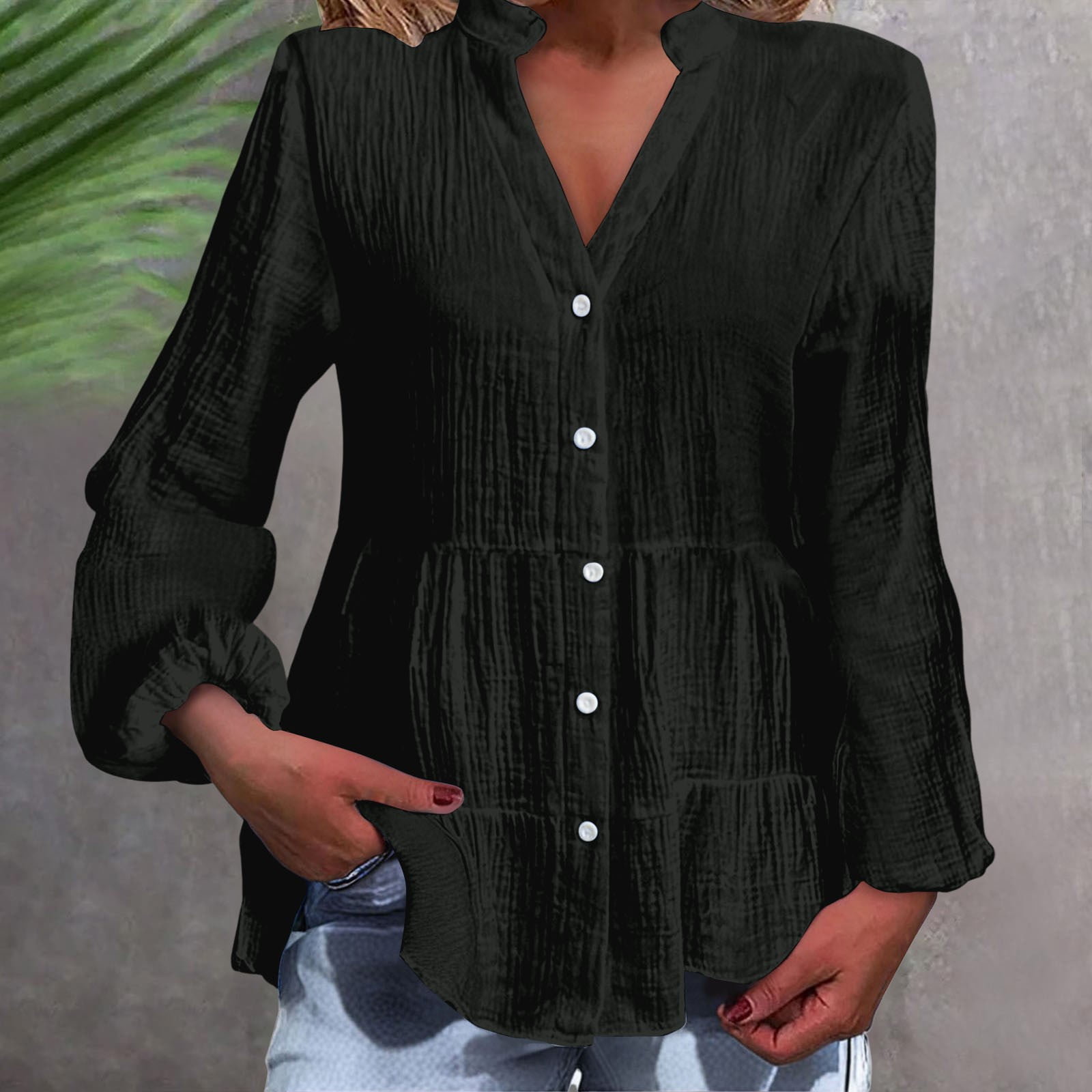 frariair Ladies Convertible Cover Up Button Front Shirt Dress Style ...